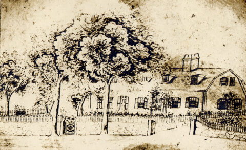 Edward A. Huebener Brick Collection no. 9 David Harrod House ...