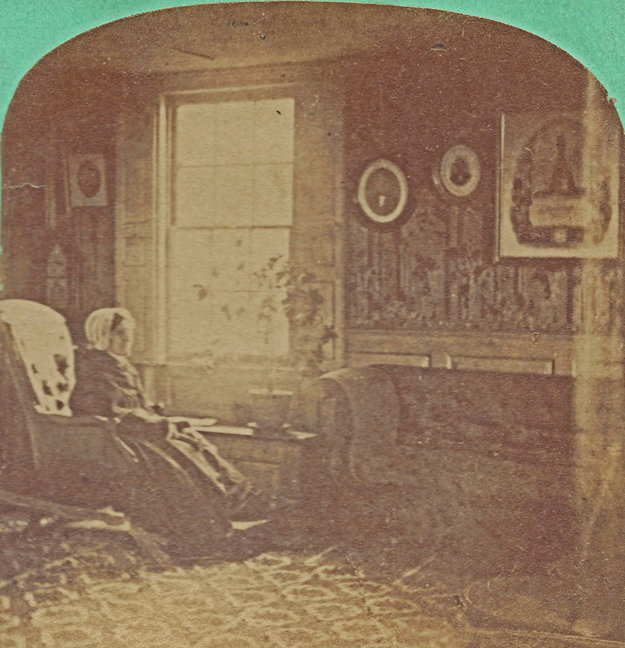 Catharine Clapp in Lemuel Clap House - Dorchester Atheneum