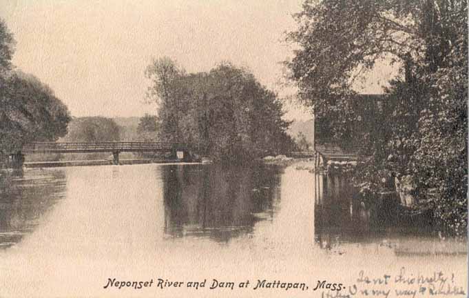 Neponset River and Dam at Mattapan - Dorchester Atheneum