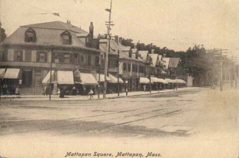 Mattapan Square, Mattapan, Mass. - Dorchester Atheneum