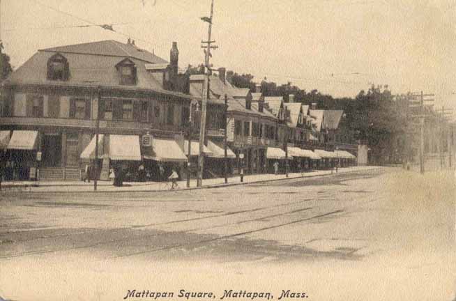 Mattapan Square, Mattapan, Mass. - Dorchester Atheneum