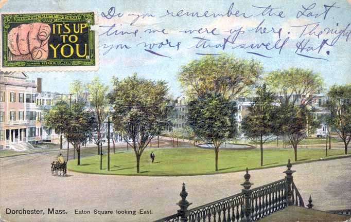 Eaton Square Looking East - Dorchester Atheneum