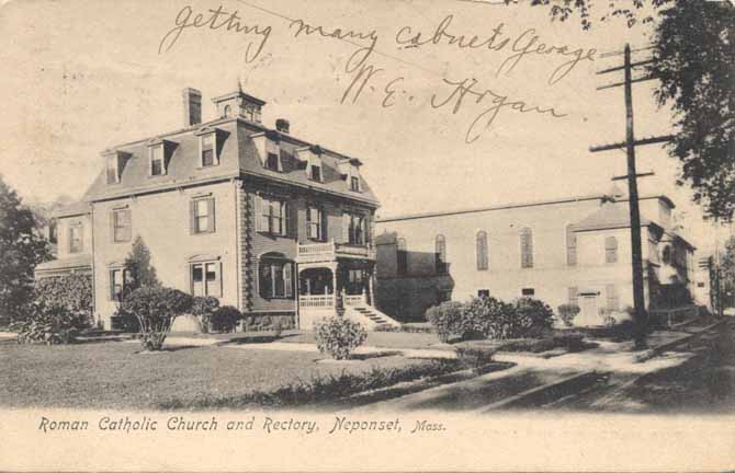 Roman Catholic Church and Rectory, Neponset - Dorchester Atheneum