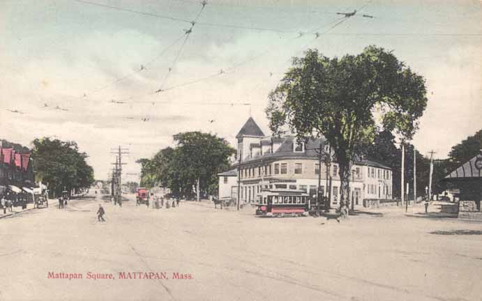 Mattapan Square, Mattapan, Mass. - Dorchester Atheneum