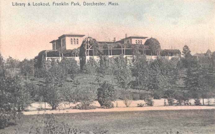 Library & Lookout, Franklin Park - Dorchester Atheneum