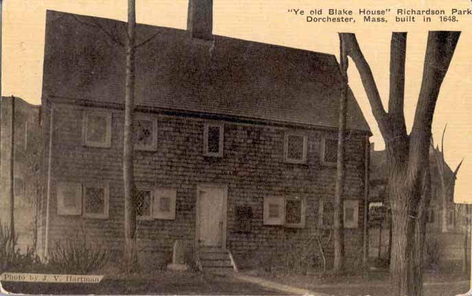 Ye Old Blake House - Dorchester Atheneum