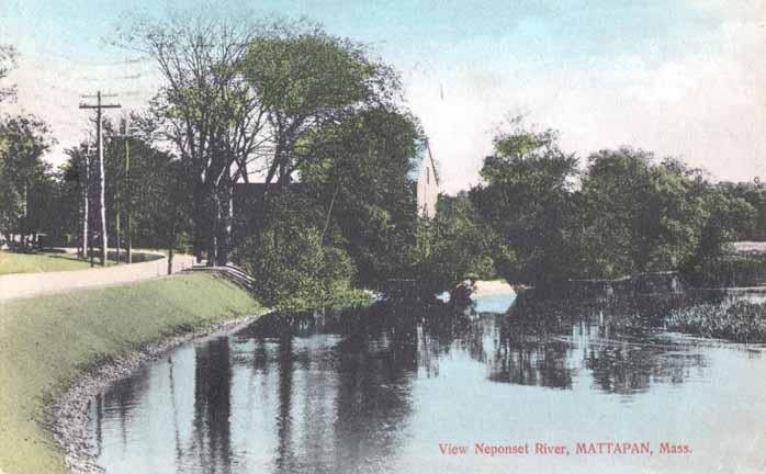 View Neponset River, Mattapan, Mass. - Dorchester Atheneum