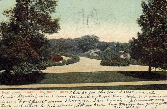 Road Scene, Franklin Park - Dorchester Atheneum