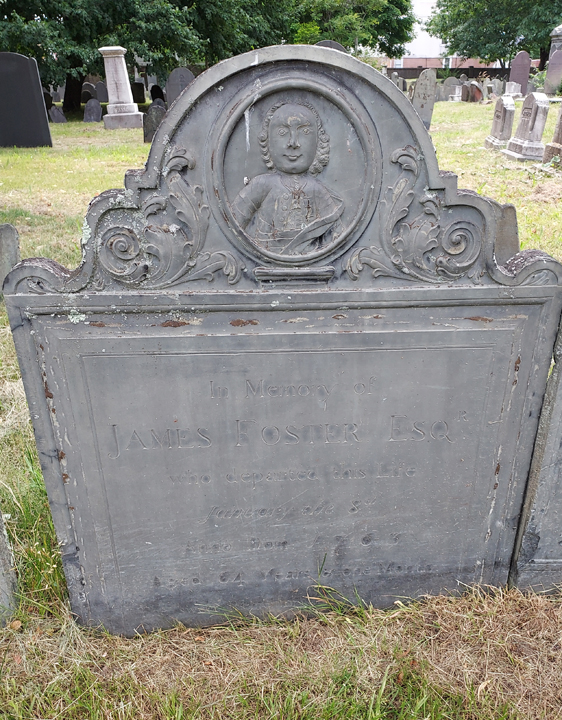 James Foster 1698-1763, stone carver - Dorchester Atheneum