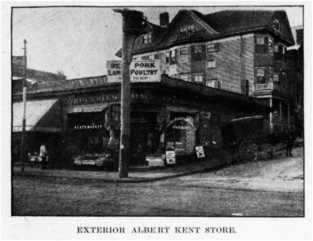 Albert Kent, food market, 749 Dudley Street - Dorchester Atheneum